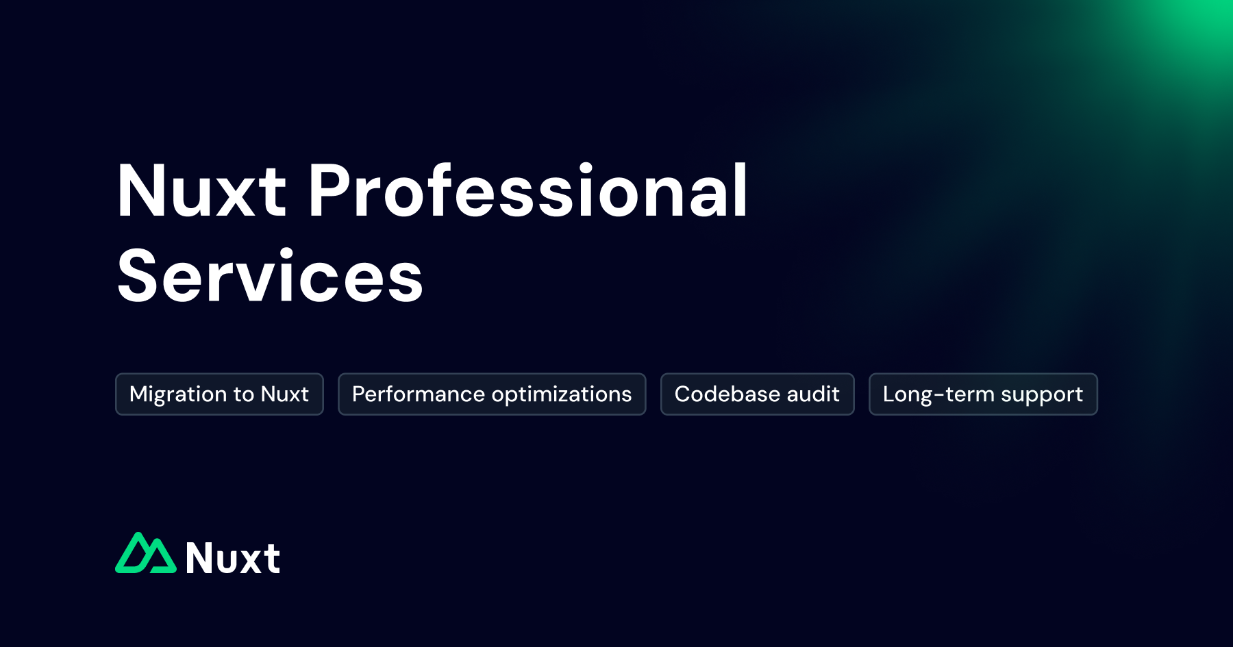 Nuxt Enterprise Support · Enterprise